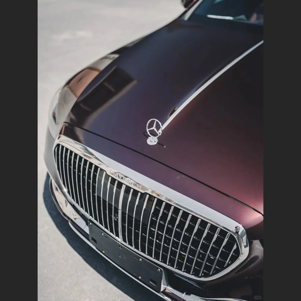 Best Gloss Black Rose Vinyl Wrap | Black Rose Metallic Wraps - ALUKOVINYL