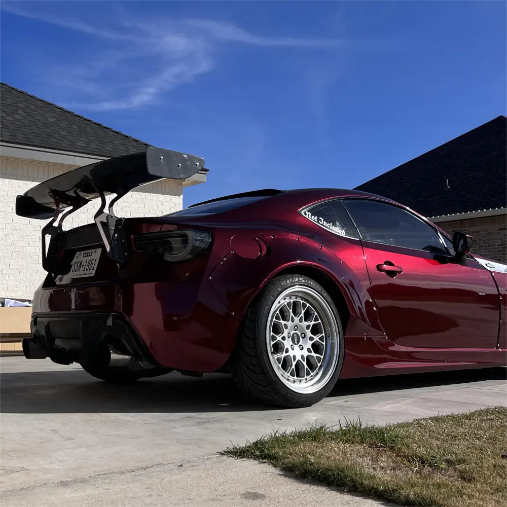 Best Gloss Vampire Red Car Wrap | Metallic Vampire Red Vinyl Wraps