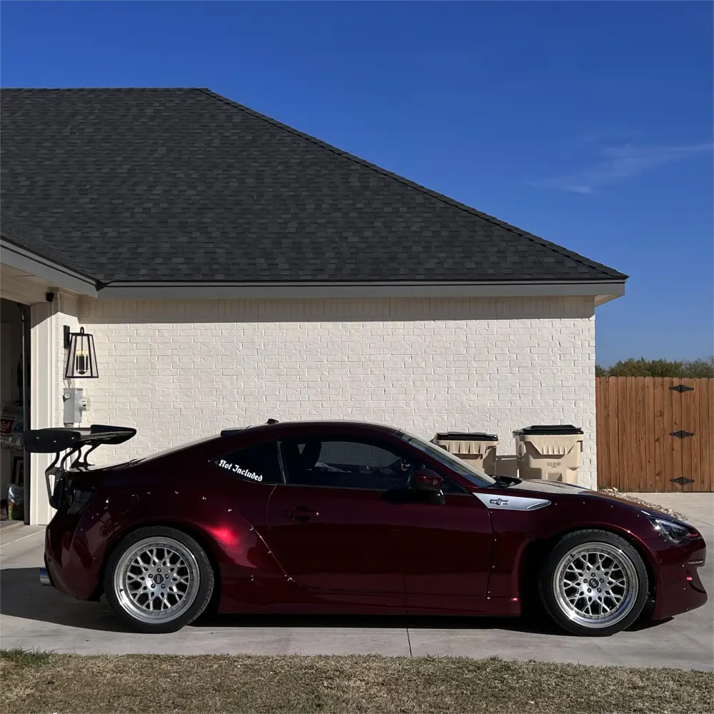 Best Gloss Vampire Red Car Wrap | Metallic Vampire Red Vinyl Wraps