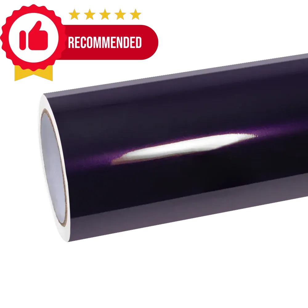 Best Gloss Midnight Purple Car Wrap | Midnight Purple Wrap