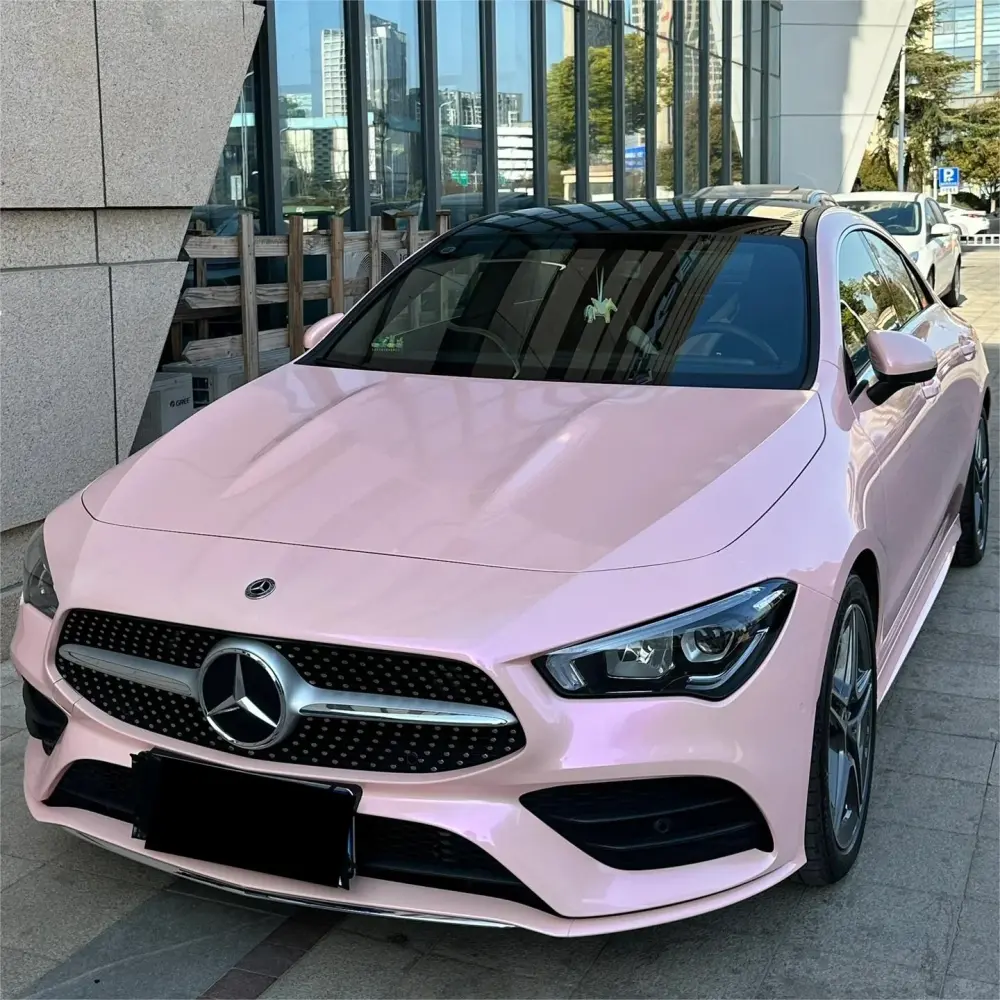 Best Gloss Purple Pink Vinyl Wrap | Metallic Purple Pink Car Wraps ...