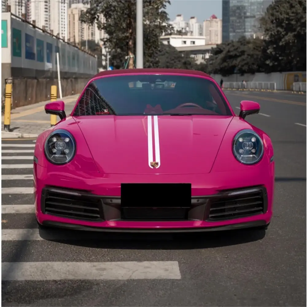 Best Gloss Ruby Star Red Wrap | Ruby Star Vinyl Wraps - ALUKOVINYL