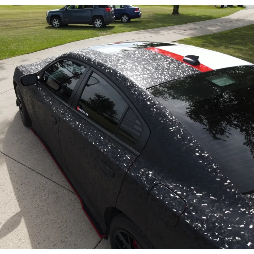 Gloss Forged Carbon Fiber Wrap | Gloss Forged Carbon Fiber Vinyl Wraps