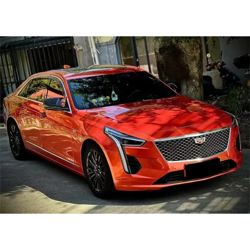 Best Sakhir Orange Vinyl Wrap | Gloss Metallic Sakhir Orange Car Wraps