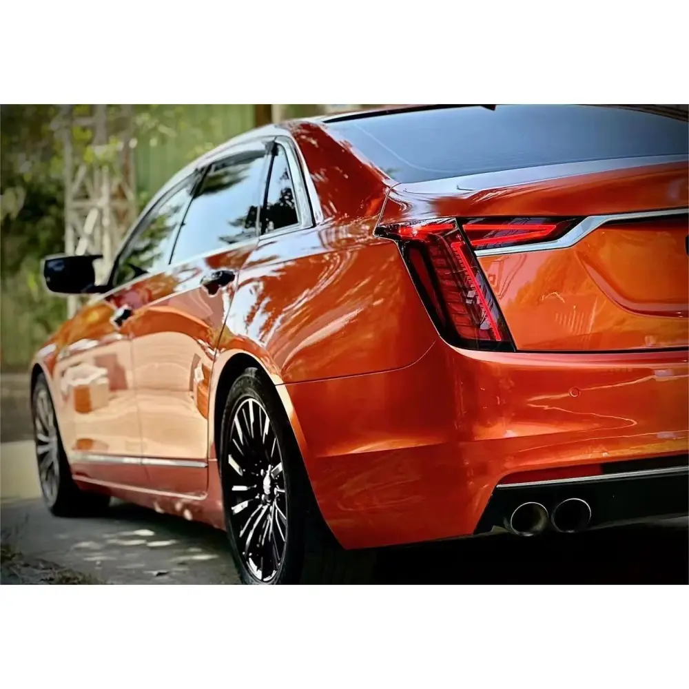 Best Sakhir Orange Vinyl Wrap | Gloss Metallic Sakhir Orange Car Wraps