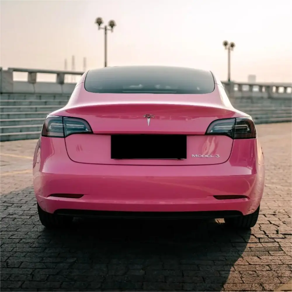 Gloss Princess Pink Car Wrap | Princess Pink Vinyl Wraps - ALUKOVINYL