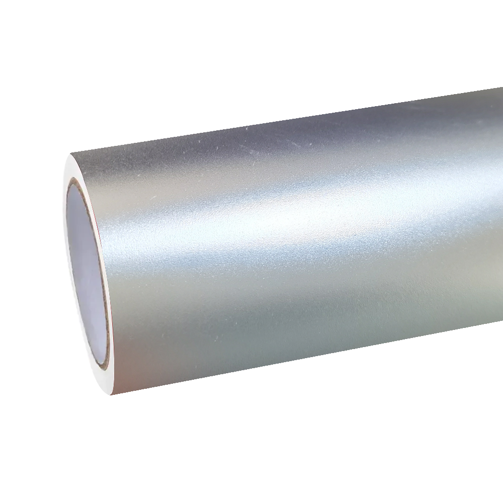 Gloss Satin Chrome Silver Wrap | Metallic Satin Chrome Silver Wraps ...