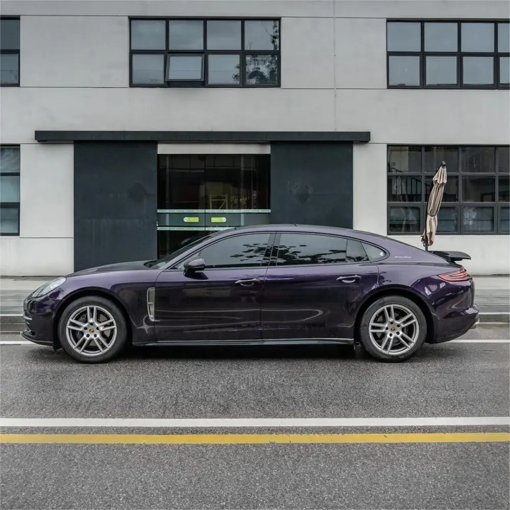 Best Gloss Midnight Purple Car Wrap | Midnight Purple Wrap