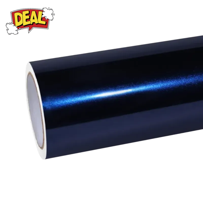 Best Gloss Dark Blue Wrap | Dark Blue Metallic Wraps - ALUKOVINYL