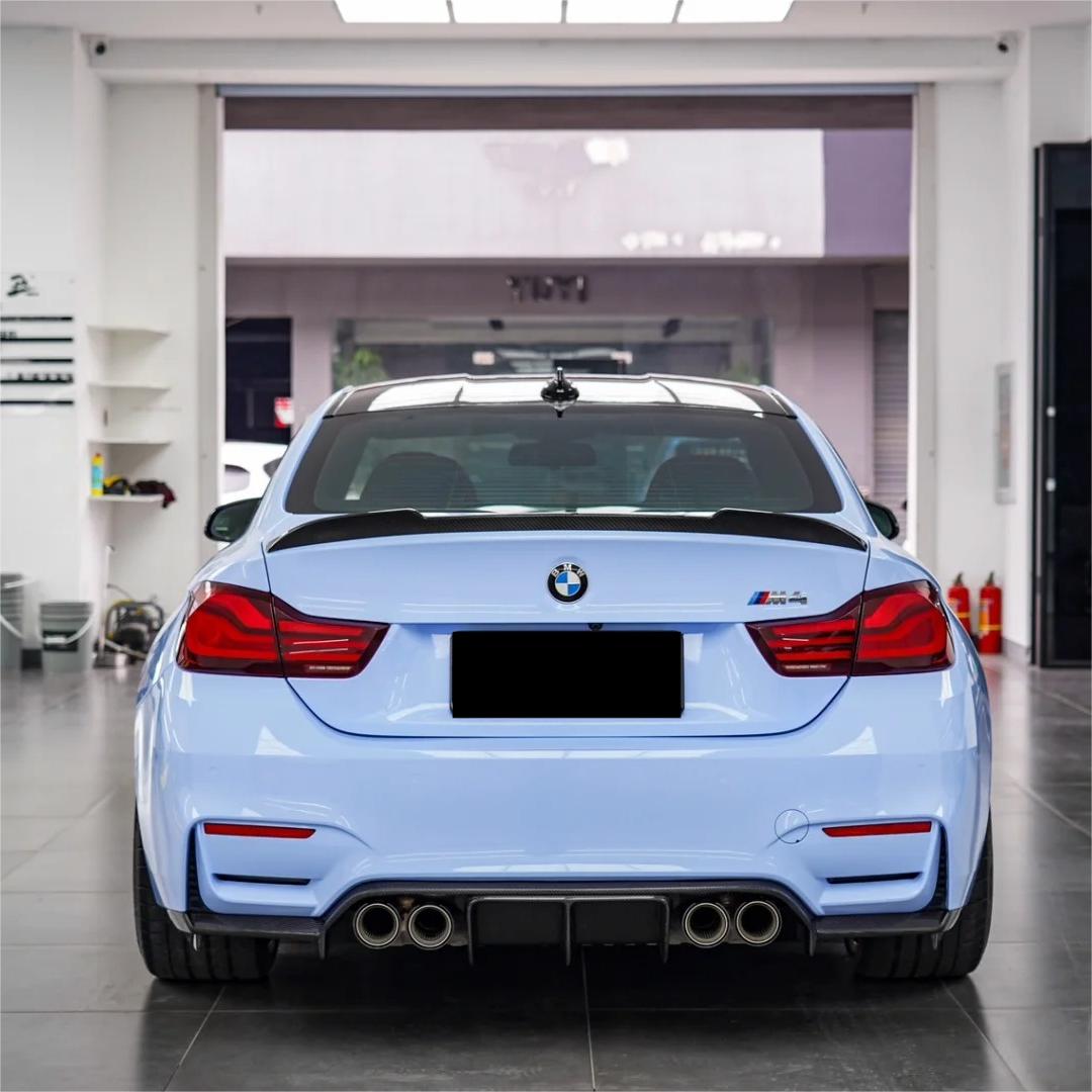 Best Gloss Hazy Blue Vinyl Wrap | Hazy Blue Car Wraps - ALUKOVINYL