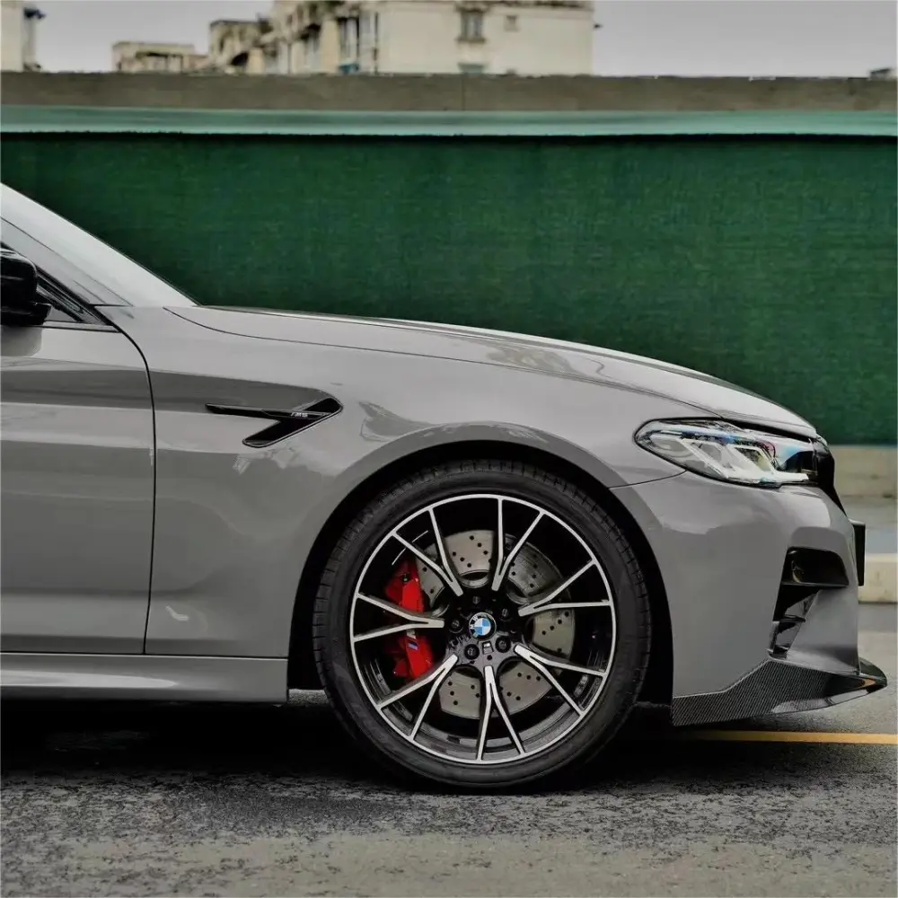 Best Gloss Nardo Grey Vinyl Wrap | Nardo Grey Car Wraps - ALUKOVINYL