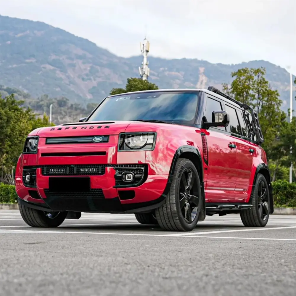 Best Gloss Ruby Red Wrap | Ruby Red Vinyl Wraps - ALUKOVINYL