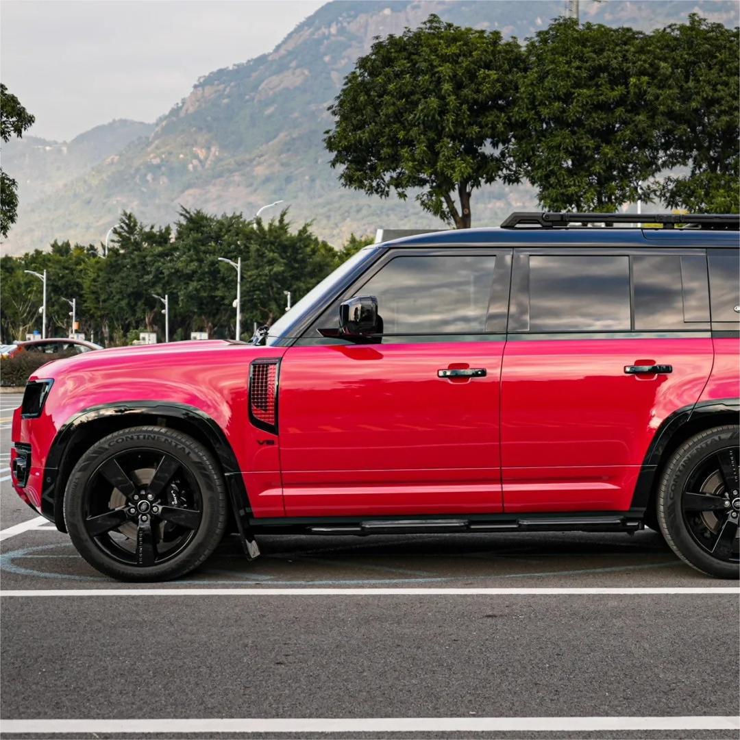 Best Gloss Ruby Red Wrap | Ruby Red Vinyl Wraps - ALUKOVINYL