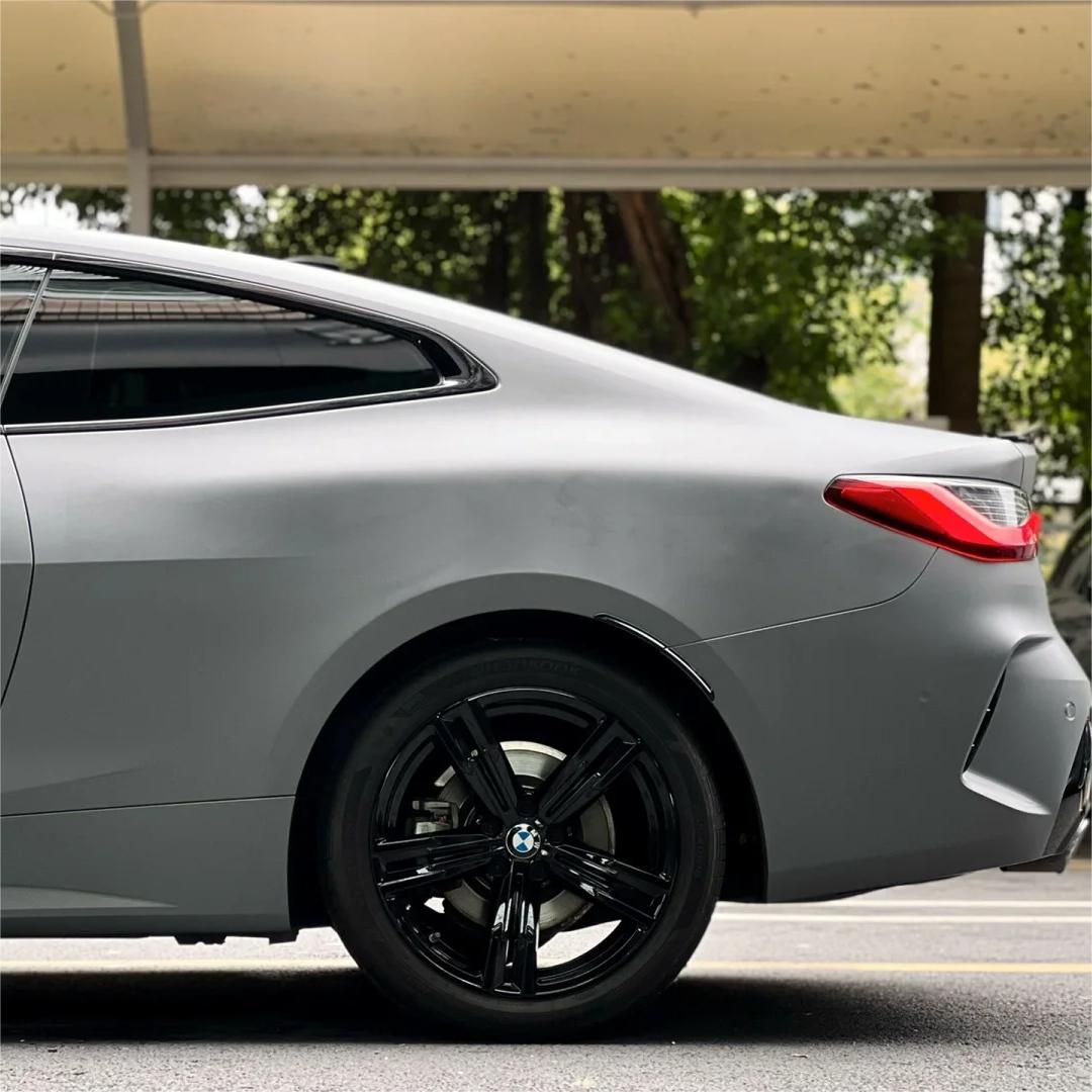 Best Matte Nardo Grey Car Wrap | Matte Nardo Grey Vinyl Wraps - ALUKOVINYL