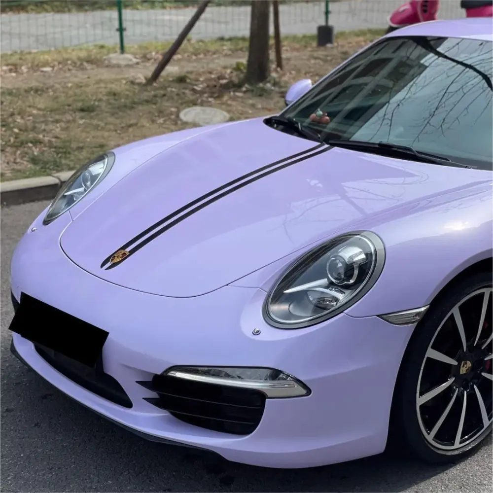 Super Gloss Light Purple Vinyl Wrap | Light Purple Car Wraps - ALUKOVINYL