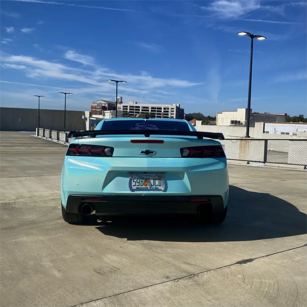 Gloss Rainbow Tiffany Blue Car Wrap | Metallic Rainbow Tiffany Blue ...