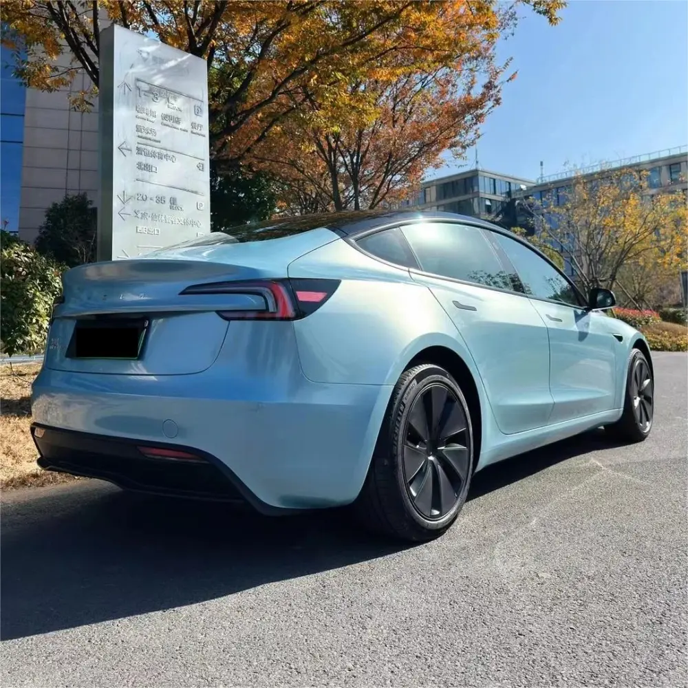 Best Gloss Ice Blue Car Vinyl | Metallic Ice Blue Wraps - ALUKOVINYL