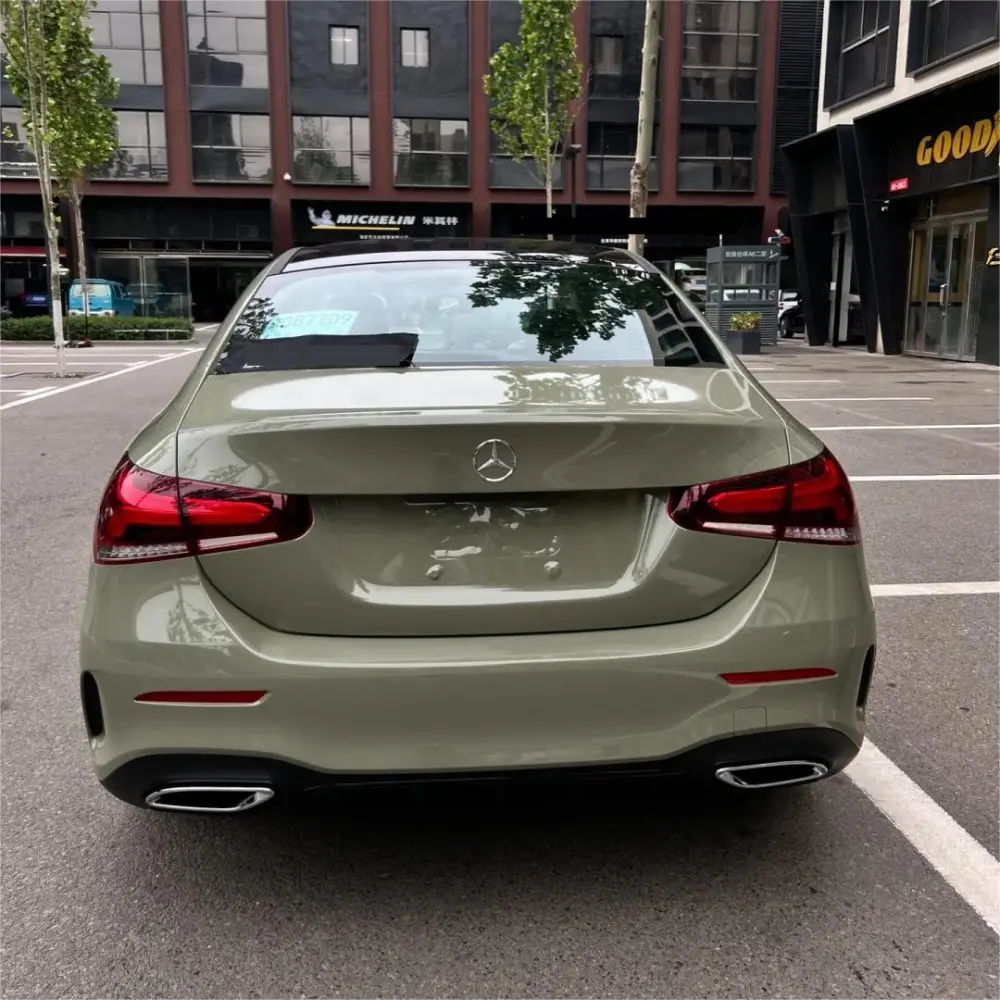Best Khaki Green Car Wrap | Gloss Khaki Green Vinyl Wraps - ALUKOVINYL
