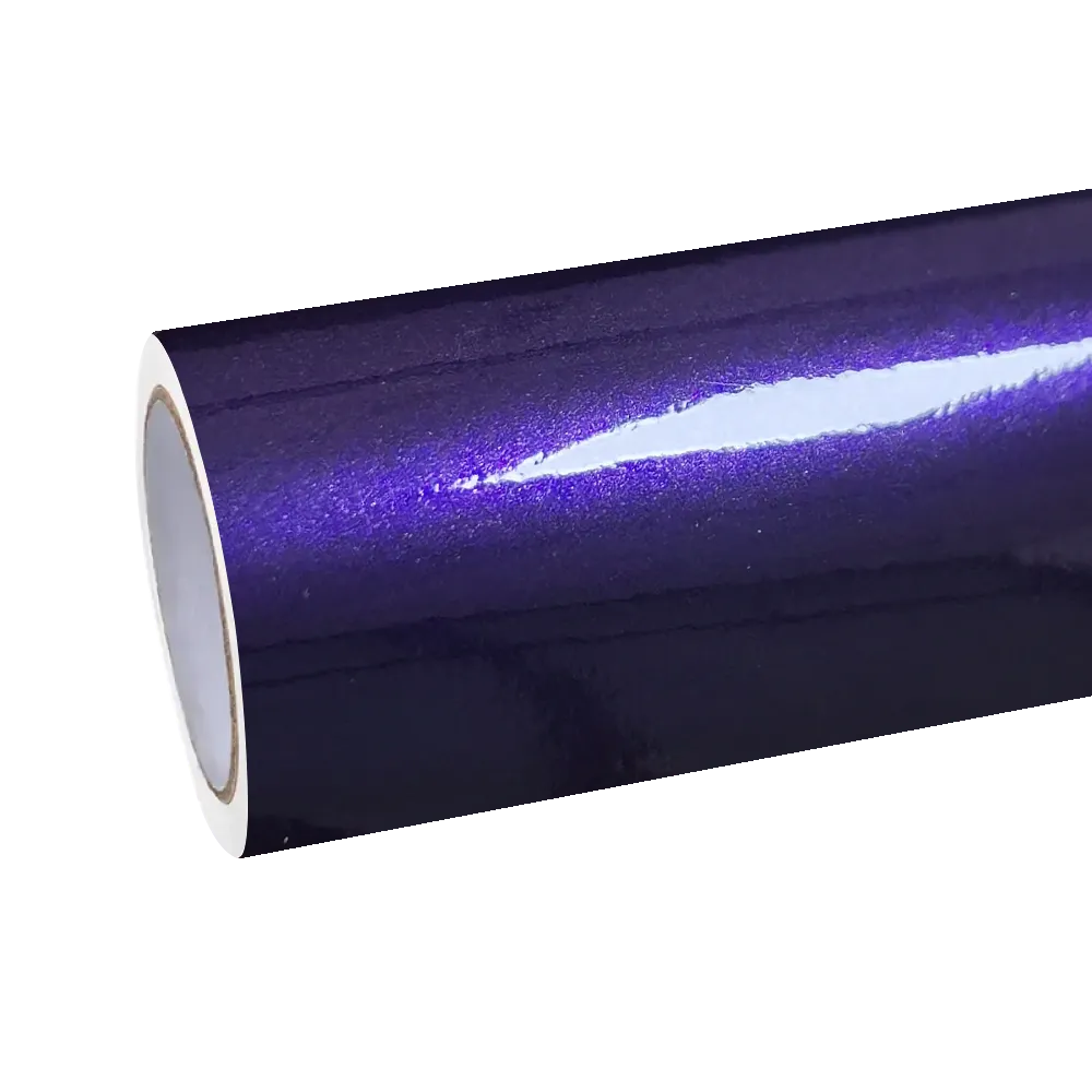 Gloss Dark Purple Vinyl Wrap Metallic Dark Purple Car Wraps Alukovinyl
