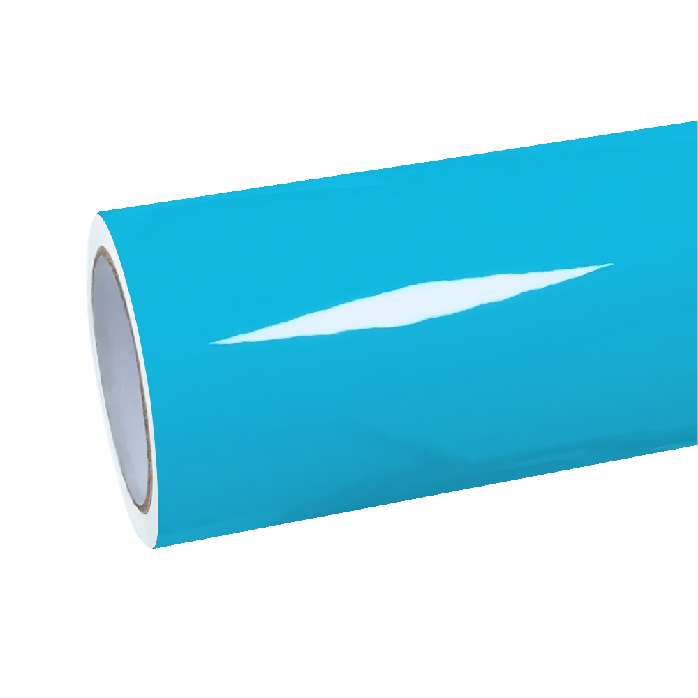 Gloss Miami Blue Vinyl Wrap | Miami Blue Car Wraps - ALUKOVINYL