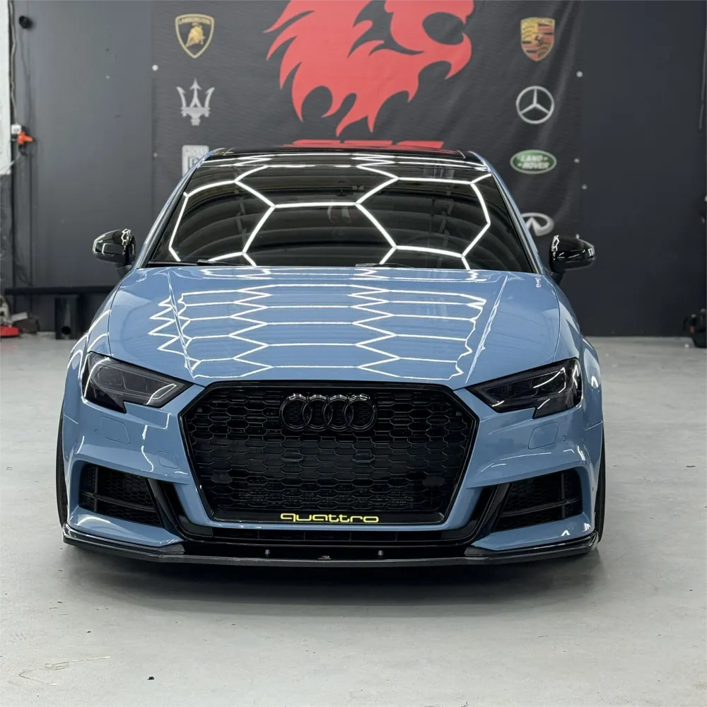 Best Gloss China Blue Vinyl Wrap | China Blue Car Wraps - ALUKOVINYL