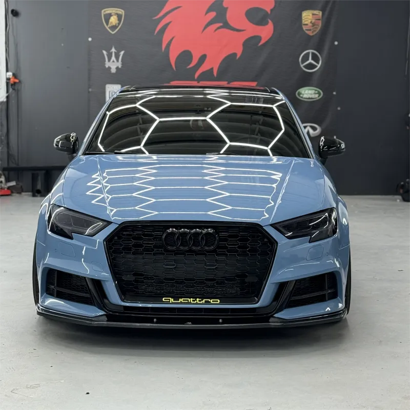 Best Gloss China Blue Vinyl Wrap | China Blue Car Wraps - ALUKOVINYL