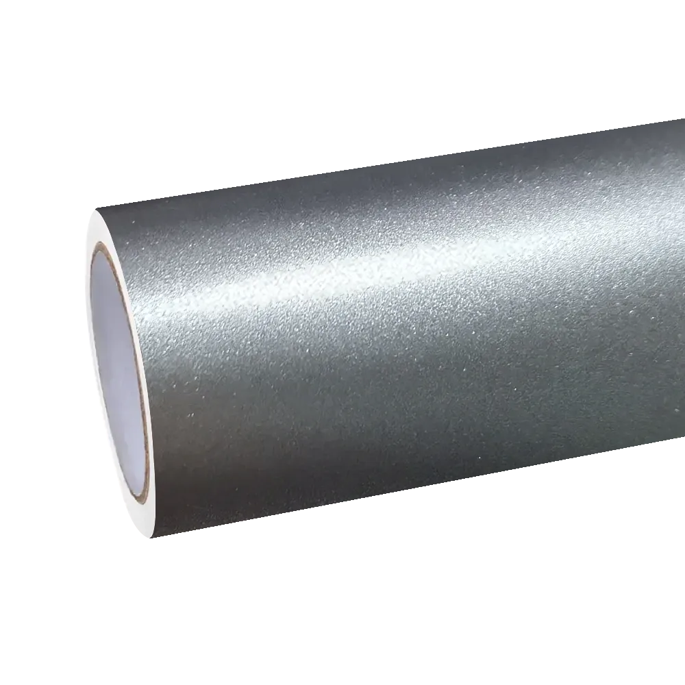 Matte Titanium Grey Car Wrap | Matte Metallic Titanium Grey Vinyl Wraps ...