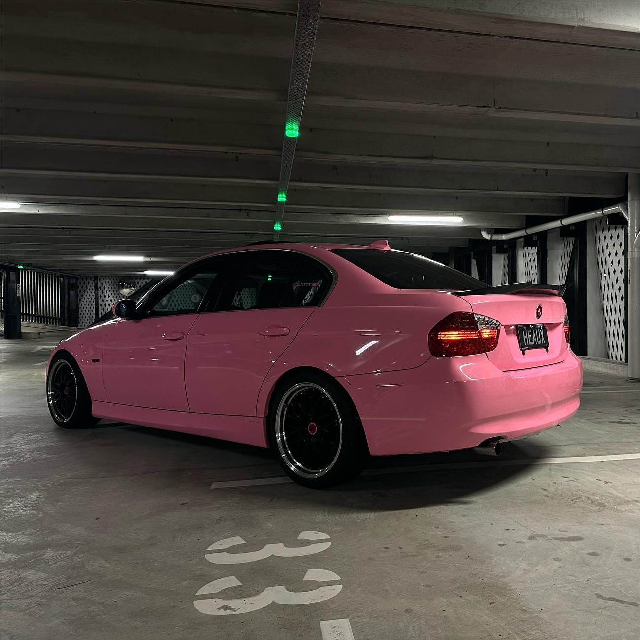 Crystal Light Pink Car Vinyl | Gloss Crystal Light Pink Car Wrap