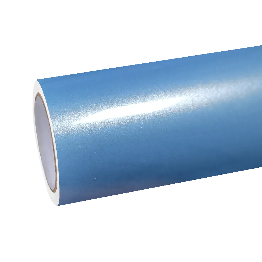 Best Gloss Ice Blue Car Vinyl | Metallic Ice Blue Wraps - ALUKOVINYL