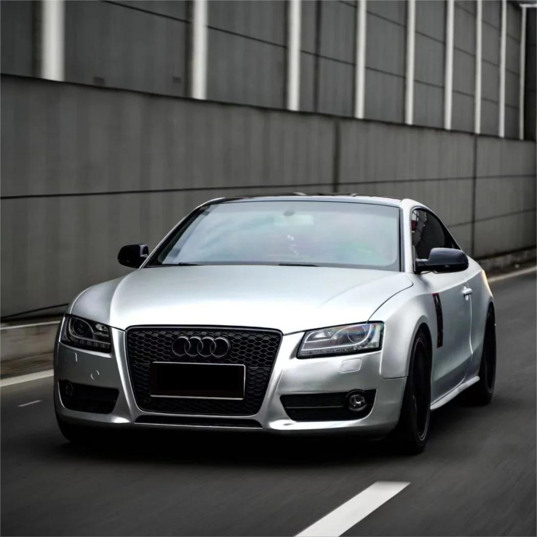 Gloss Satin Chrome Silver Wrap | Metallic Satin Chrome Silver Wraps ...