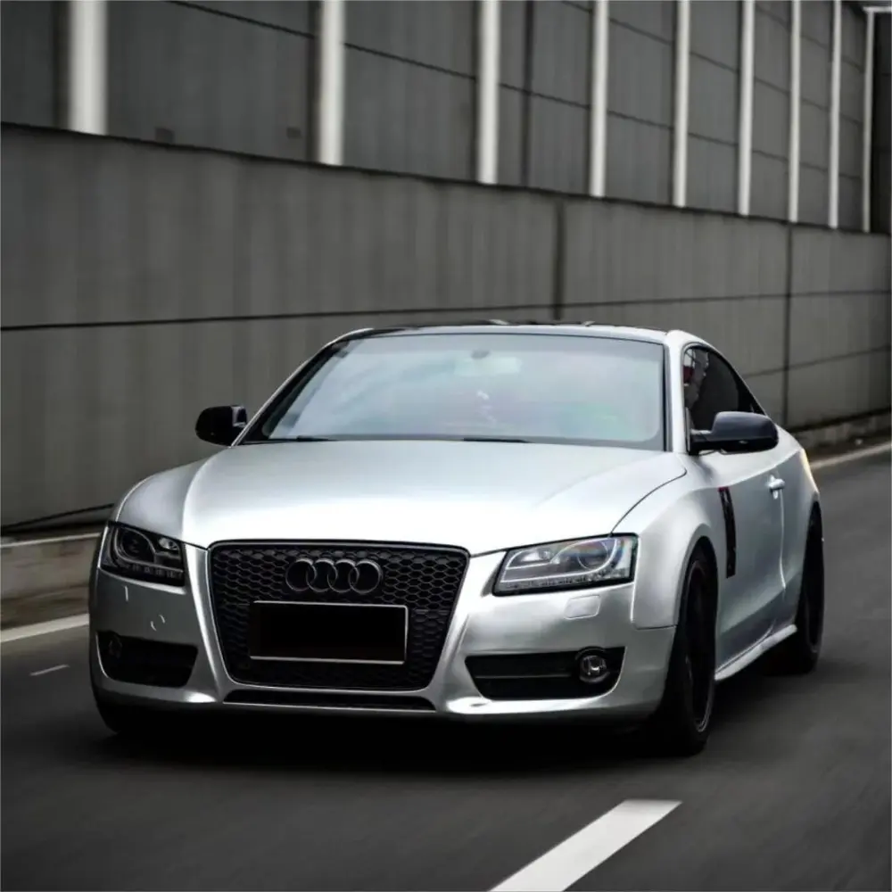 Gloss Satin Chrome Silver Wrap | Metallic Satin Chrome Silver Wraps ...