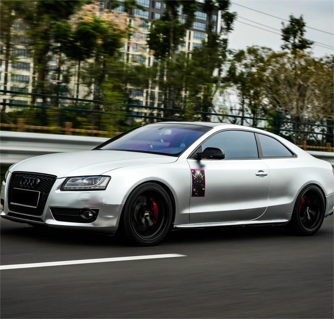 Gloss Satin Chrome Silver Wrap | Metallic Satin Chrome Silver Wraps ...