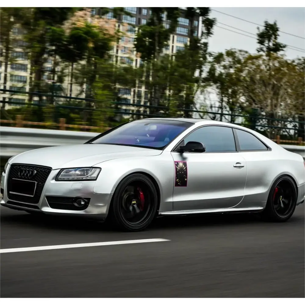 Gloss Satin Chrome Silver Wrap | Metallic Satin Chrome Silver Wraps ...