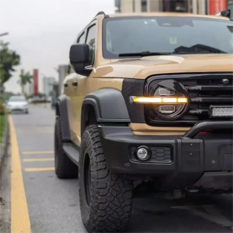 Best Gloss Desert Yellow Vinyl Wrap | Desert Yellow Car Wraps -ALUKOVINYL