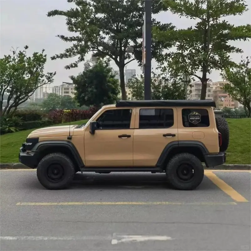 Best Gloss Desert Yellow Vinyl Wrap | Desert Yellow Car Wraps -ALUKOVINYL