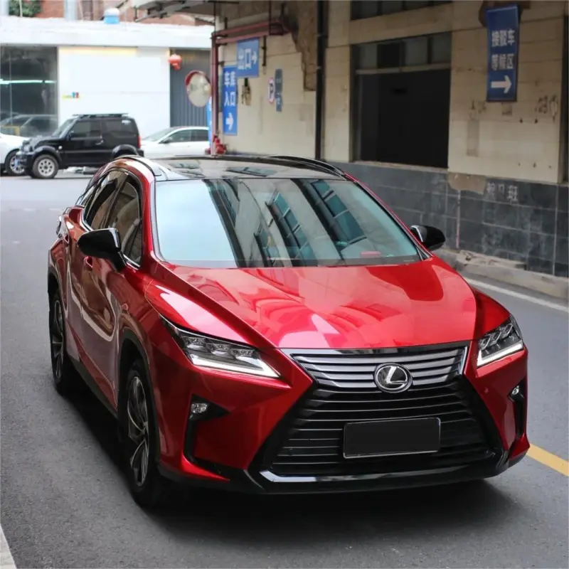 Gloss Cherry Red Car Wrap | Metallic Cherry Red Vinyl Wraps - ALUKOVINYL