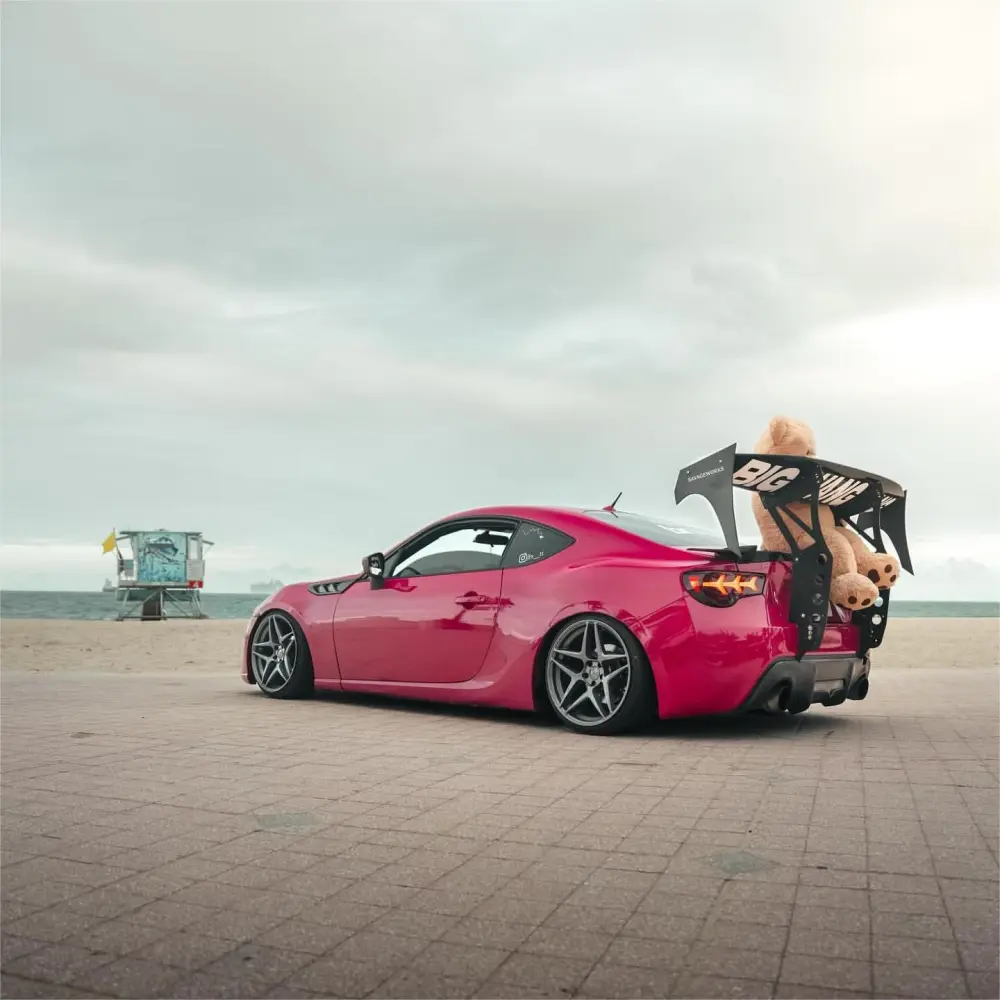 Best Gloss Ruby Star Red Wrap | Ruby Star Vinyl Wraps - ALUKOVINYL