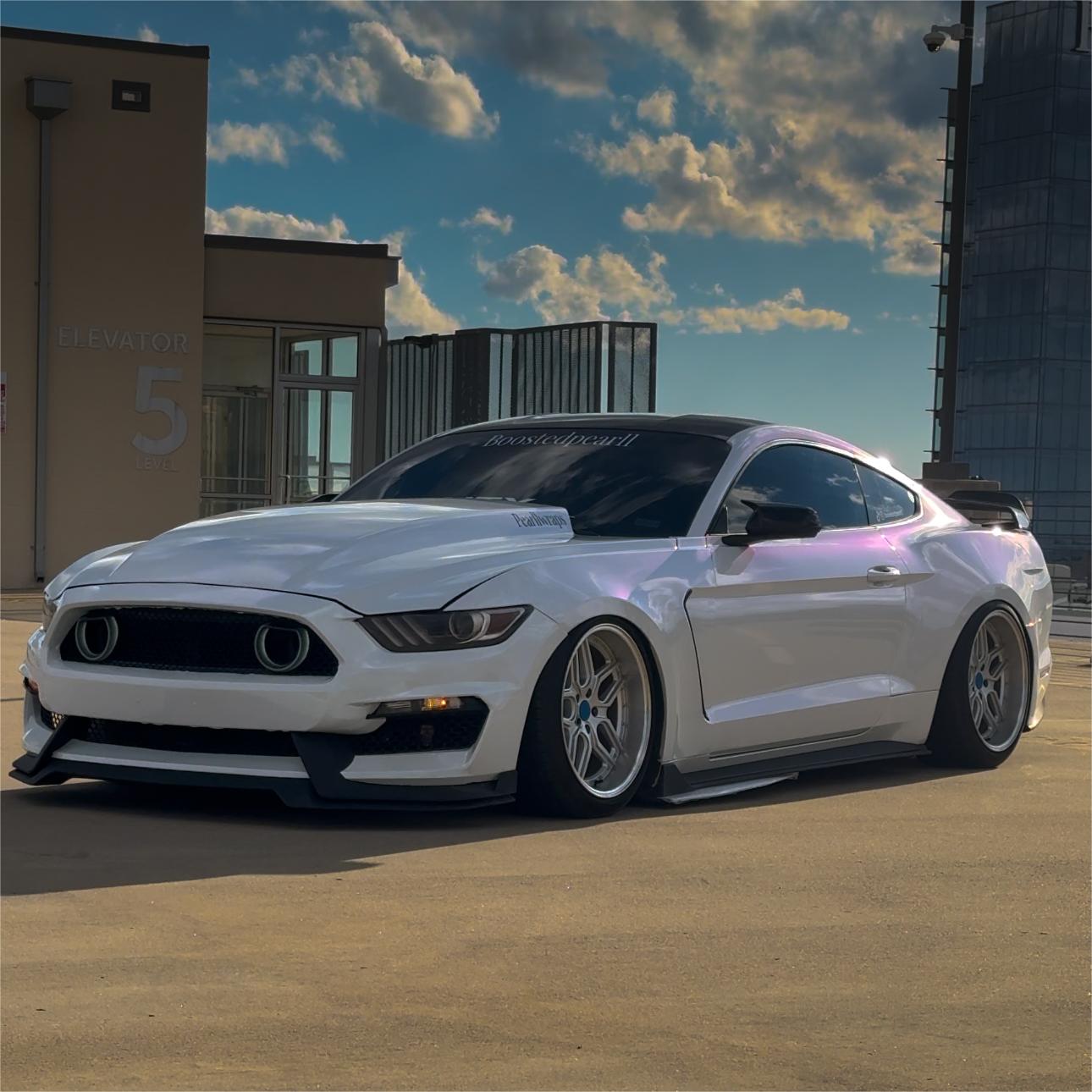 Best Gloss Purple White Car Wrap | Metallic Purple White Vinyl Wraps