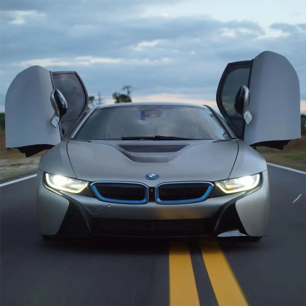 Best Matte Brushed Silver Car Wrap | Metallic Brushed Silver Vinyl Wraps