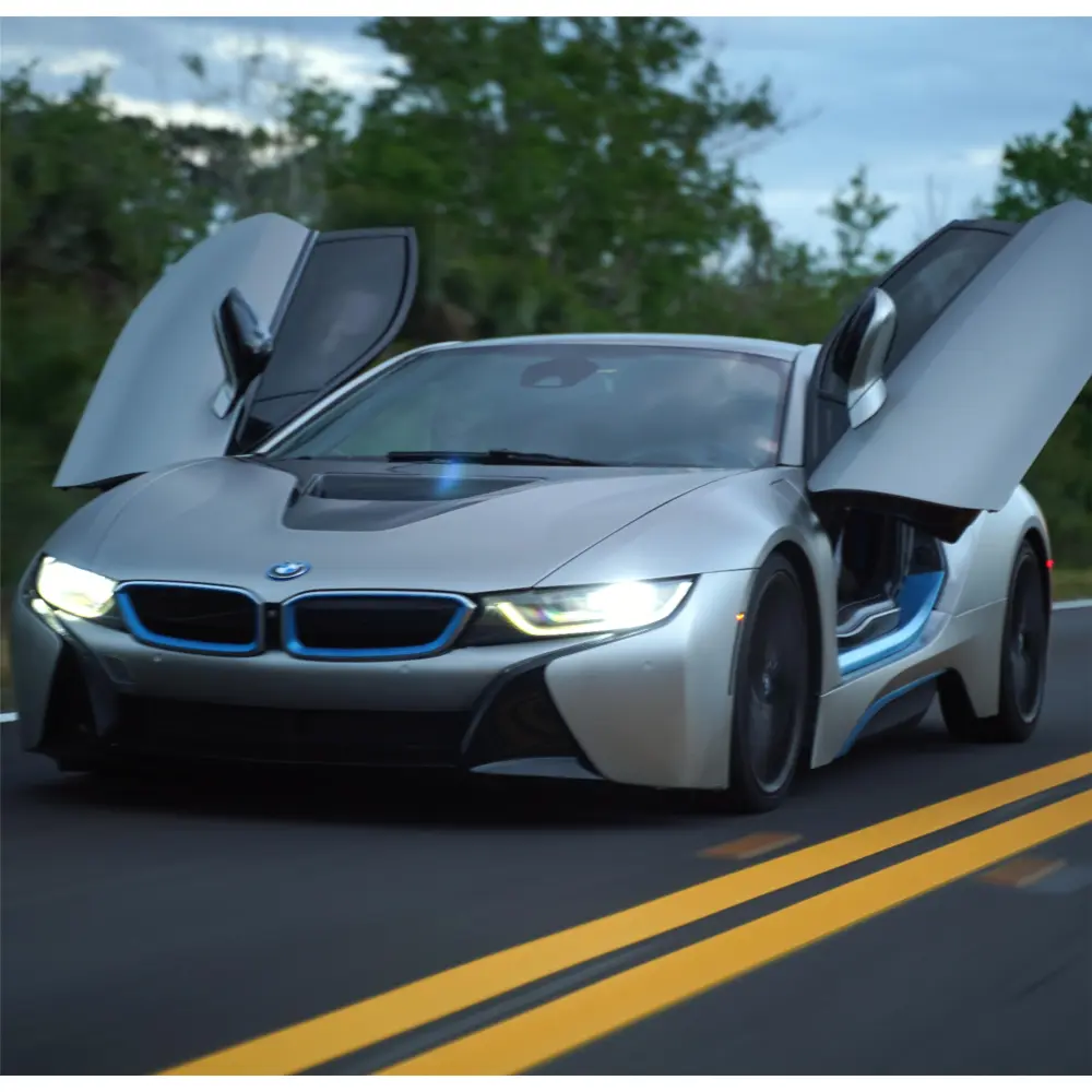 Best Matte Brushed Silver Car Wrap | Metallic Brushed Silver Vinyl Wraps