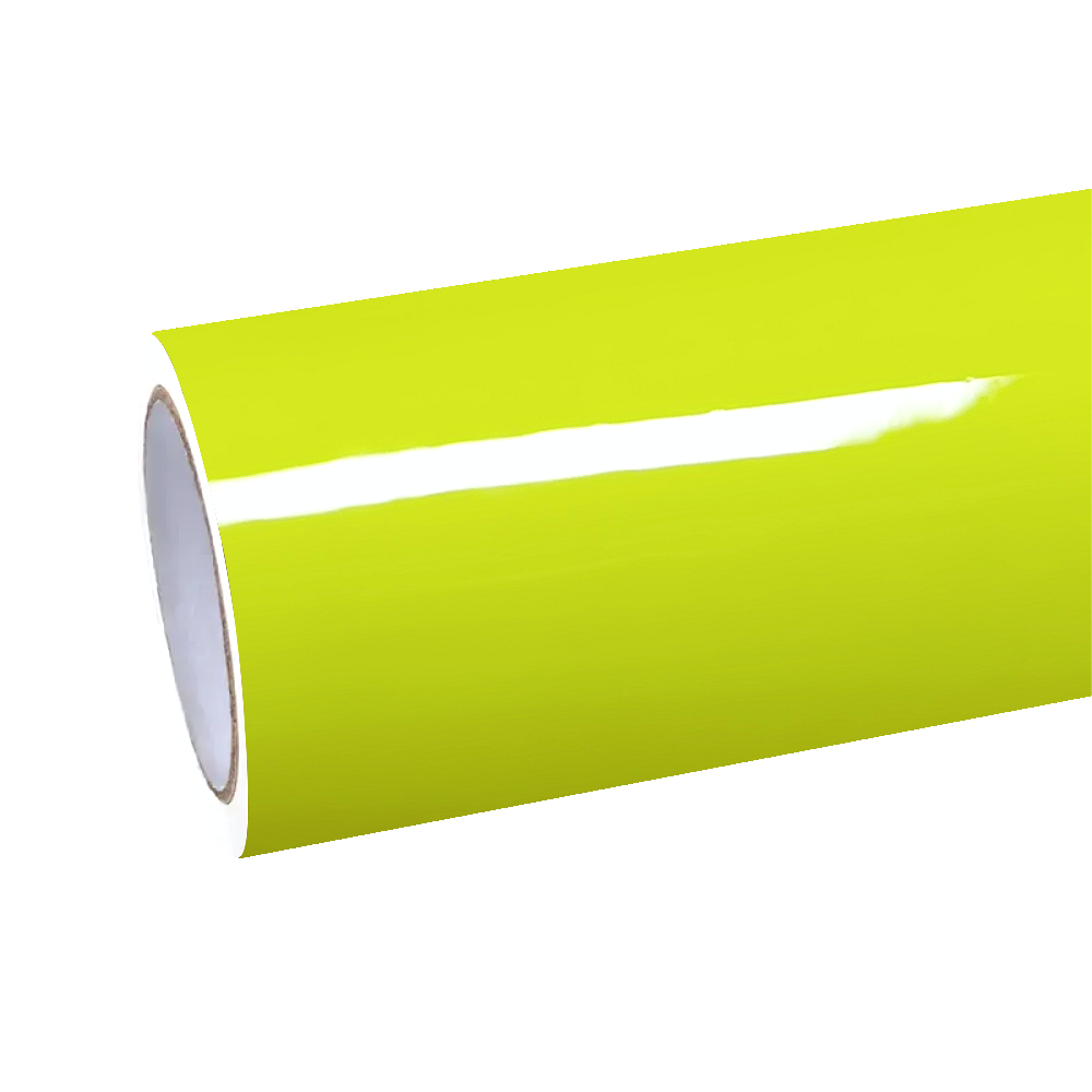 Gloss Chartreuse Yellow Car Wrap | Chartreuse Yellow Vinyl Wraps ...