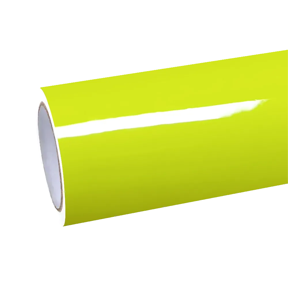 Gloss Chartreuse Yellow Car Wrap | Chartreuse Yellow Vinyl Wraps ...