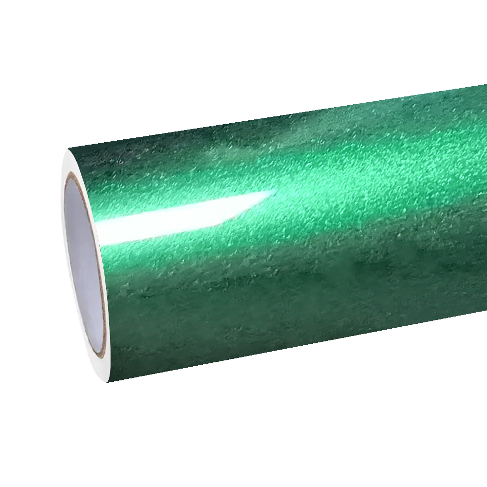 Gloss Agate Green Car Wrap | Metallic Agate Green Vinyl Wraps - ALUKOVINYL