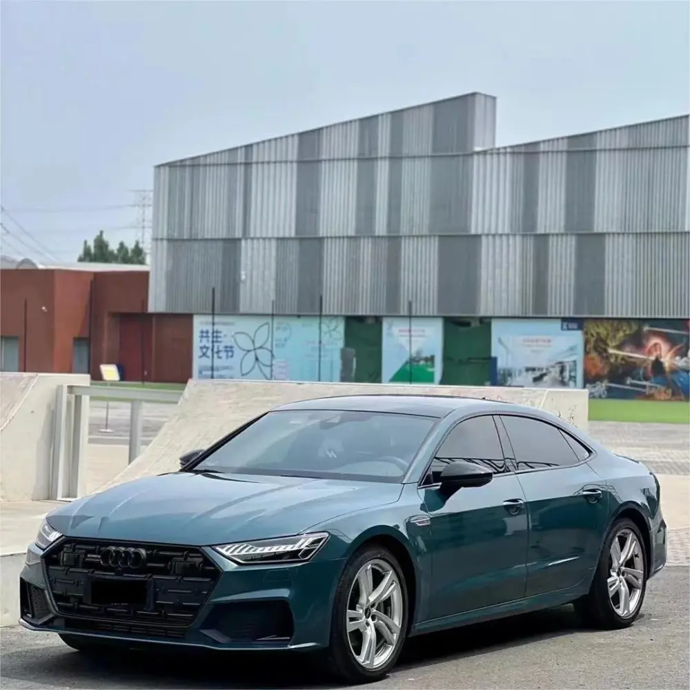 Best Gloss Cerulean Green Car Wrap | Metallic Cerulean Green Vinyl Wrap