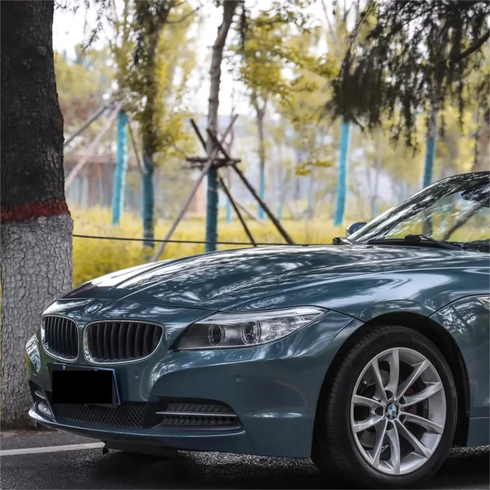 Best Gloss Cerulean Green Car Wrap | Metallic Cerulean Green Vinyl Wrap