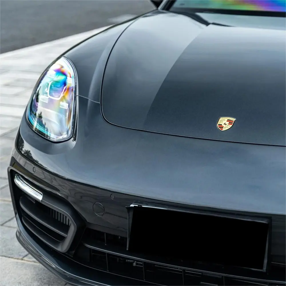 Best Gloss Volcano Grey Car Wrap | Metallic Volcano Grey Vinyl Wraps