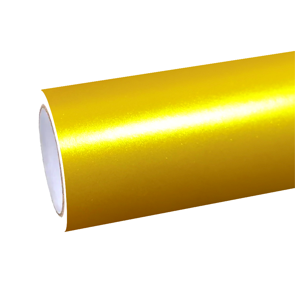 Satin Metallic Energetic Yellow Car Wrap | Matte Energetic Yellow Car Wraps