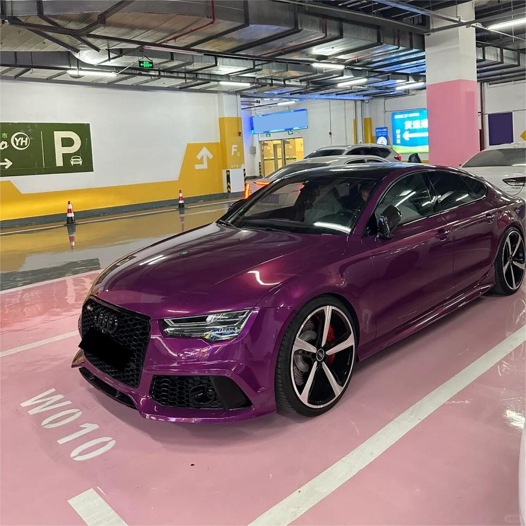 Best Gloss Candy Purple Wrap | Metallic Candy Purple Wraps - ALUKOVINYL