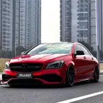 Best Gloss Liquid Ruby Red Car Wrap | Metallic Liquid Ruby Red Vinyl Wraps