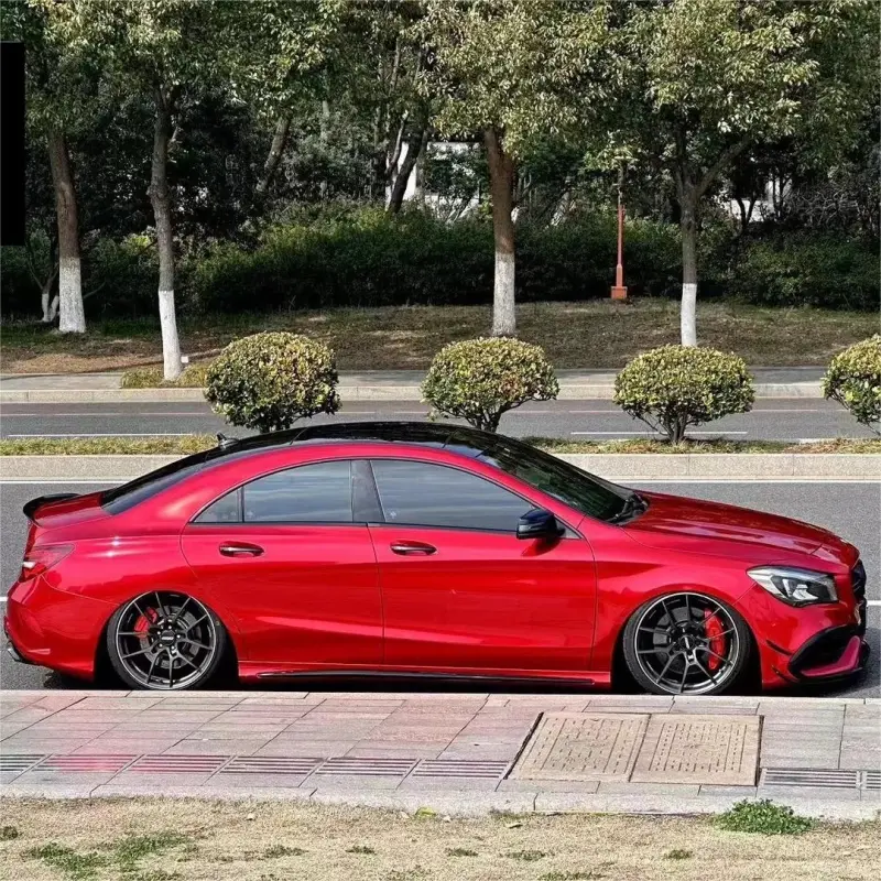 Best Gloss Liquid Ruby Red Car Wrap | Metallic Liquid Ruby Red Vinyl Wraps